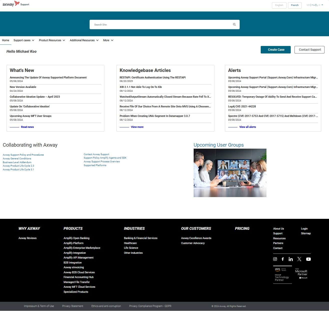 Announcing the NEW Axway Support Portal!